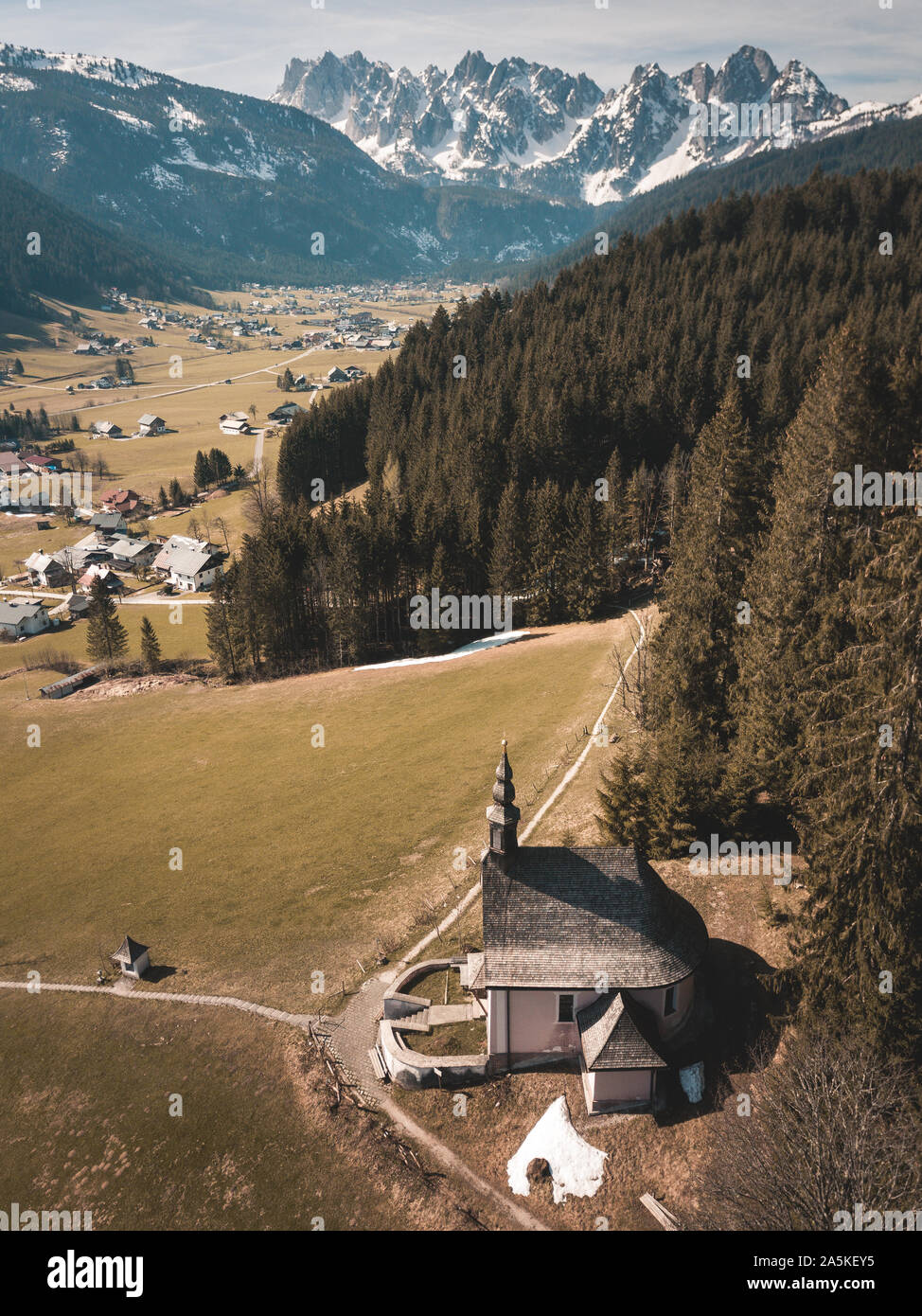 Small town in Austria Stock Photo - Alamy
