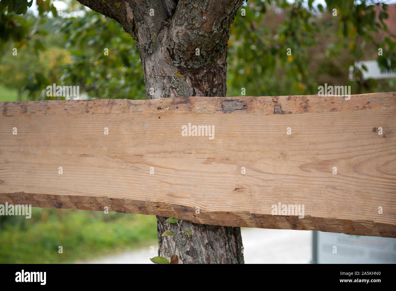 Retro wooden signpost with copy space Stock Photo - Alamy