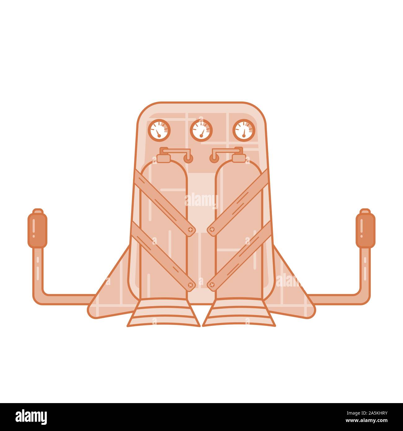 Flying pack Stock Vector Images - Alamy