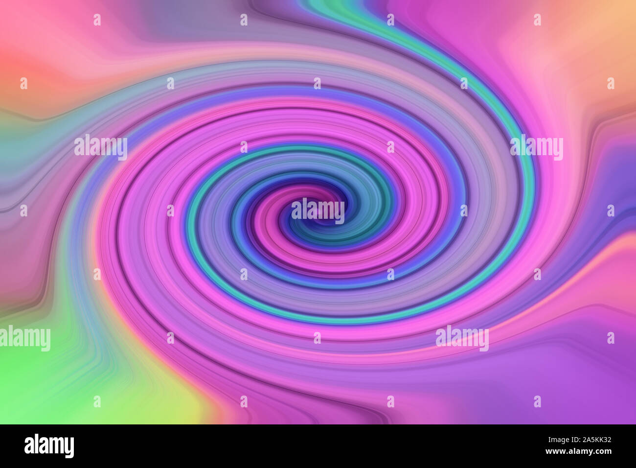 An abstract psychedelic swirl background image Stock Photo - Alamy