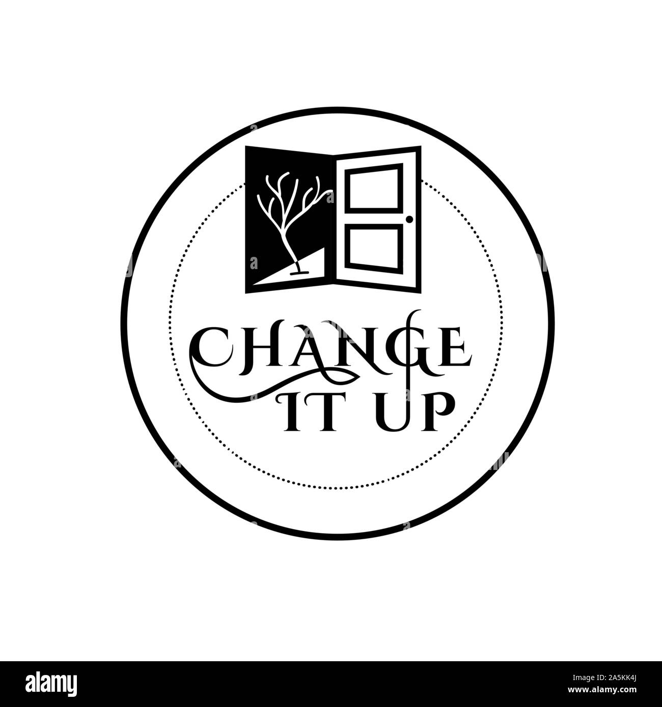 Window vector logo. Change emblem. self improvement logo Stock Vector ...