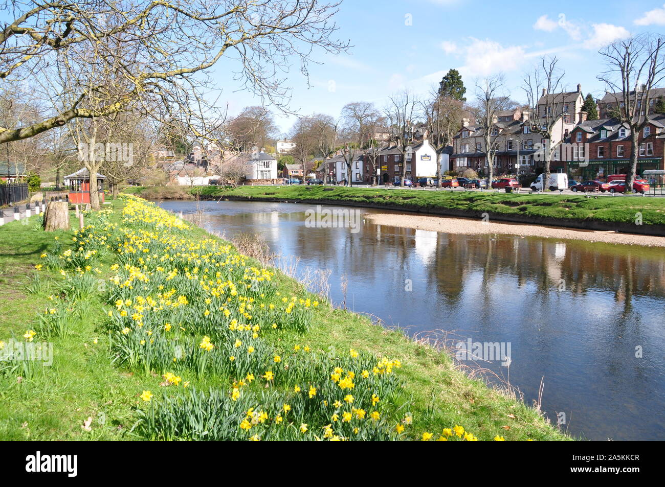 River eden cumbria hi-res stock photography and images - Alamy