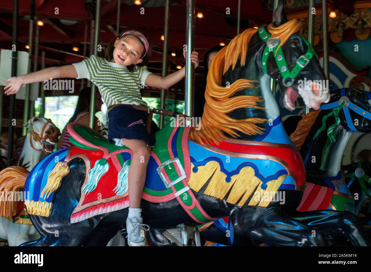 The Carousel, Central Park, New York. Central Park. Carousel at The ...