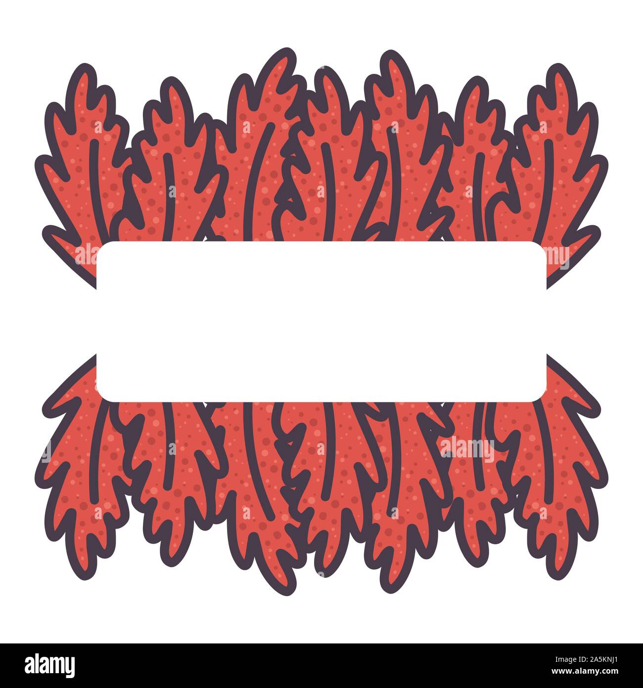 Drawing oak leaf tree Stock Vector Images - Alamy