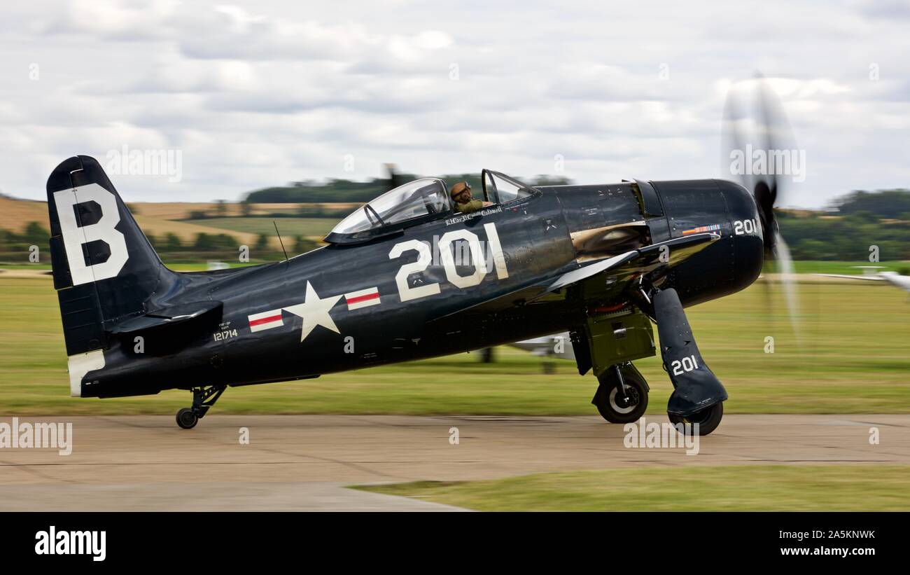 F8f bearcat duxford hi-res stock photography and images - Alamy