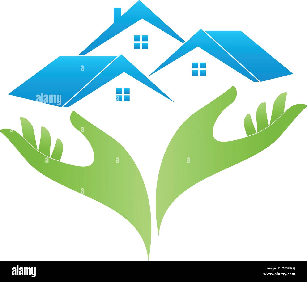 Houses, real estate, real estate agents, logo Stock Vector Image & Art ...