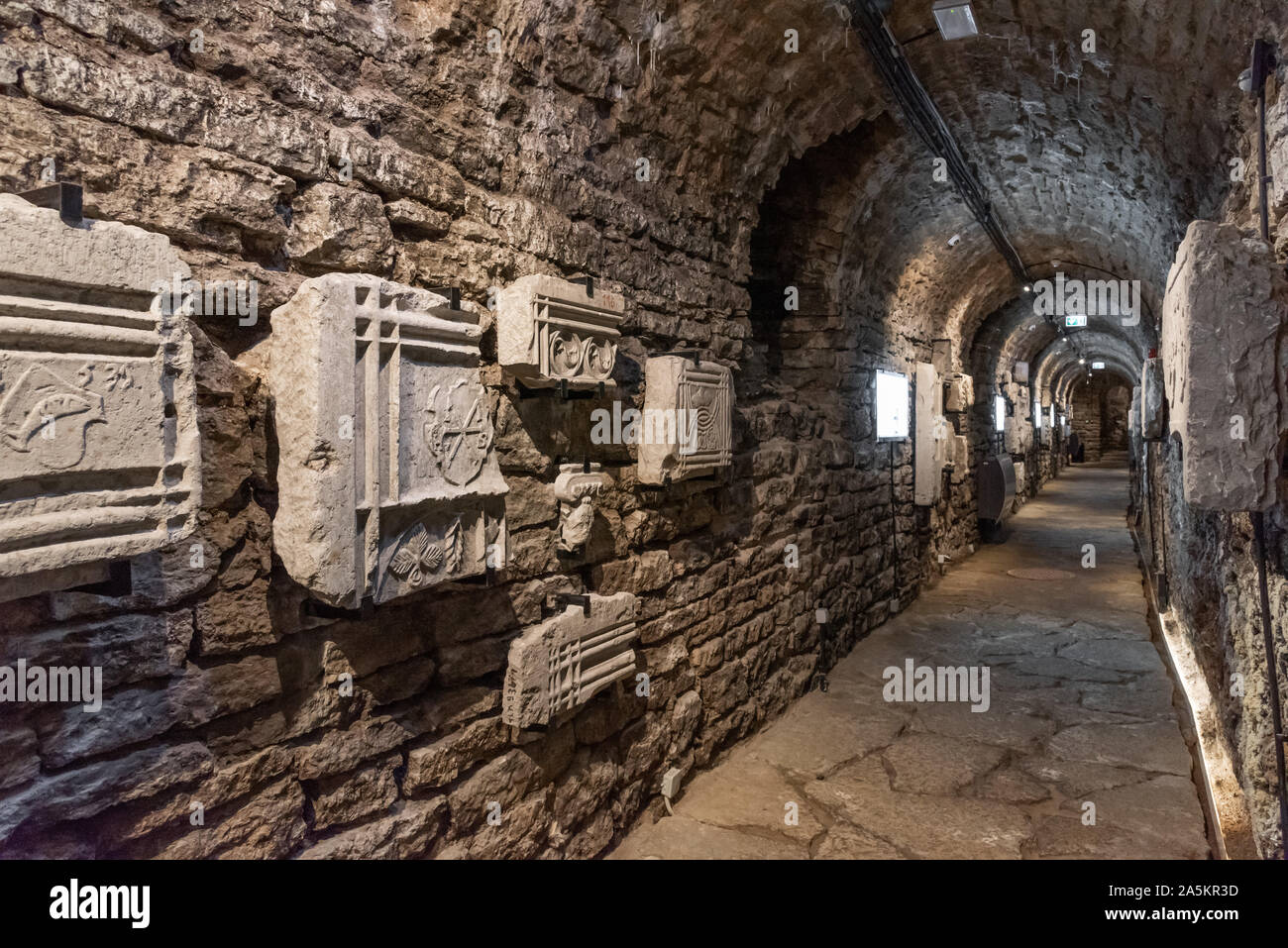 Underground bastion passages tallinn hi-res stock photography and ...