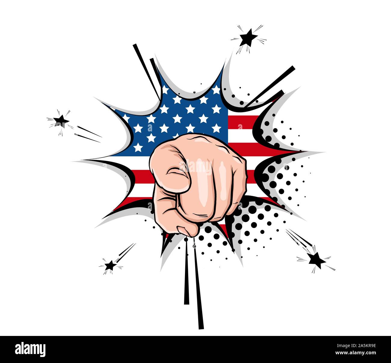 Vintage poster Uncle sam show hand ask vote 2020 Stock Vector Image ...