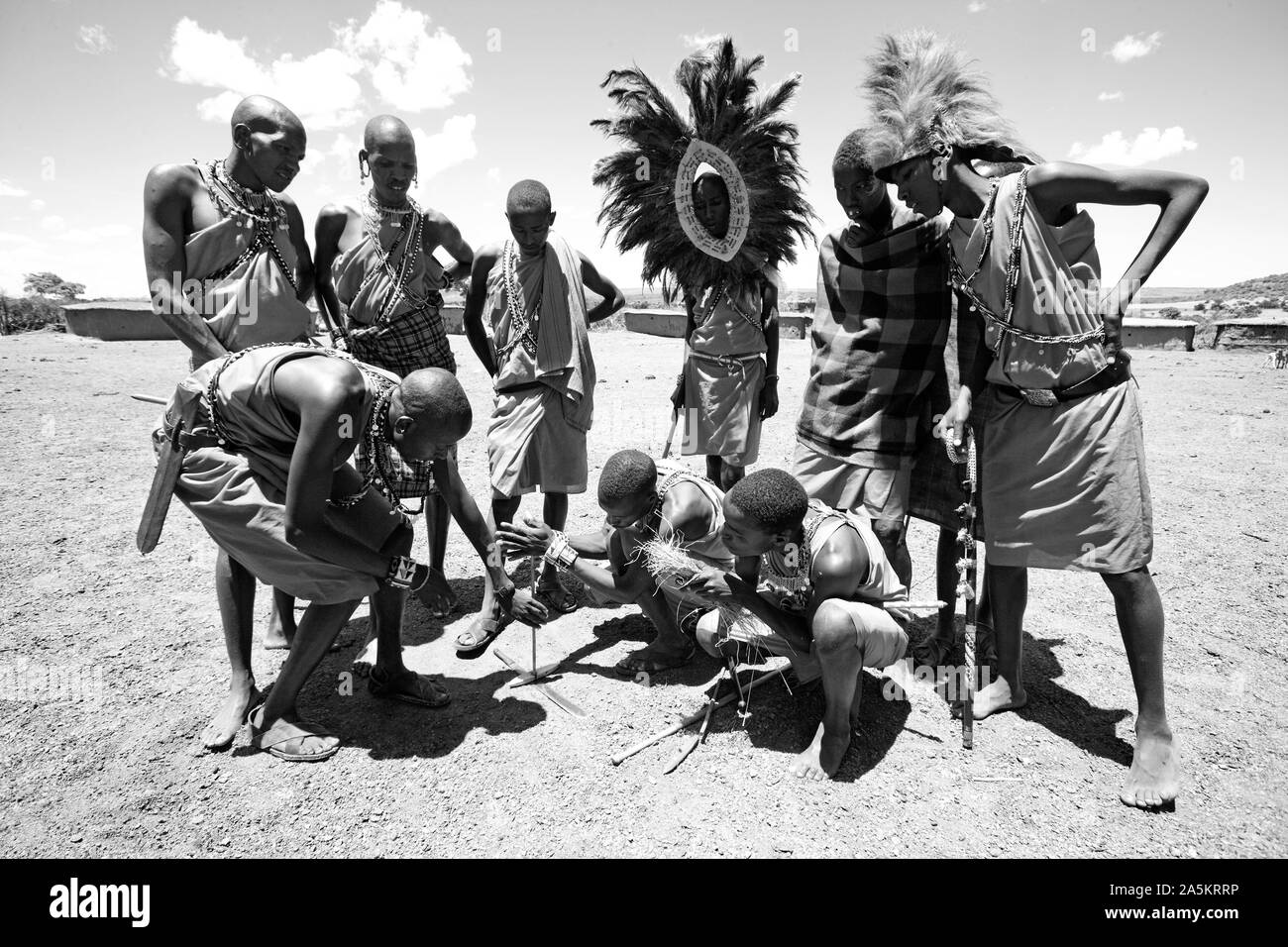 Maasai tribe masai mara rift hi-res stock photography and images - Alamy
