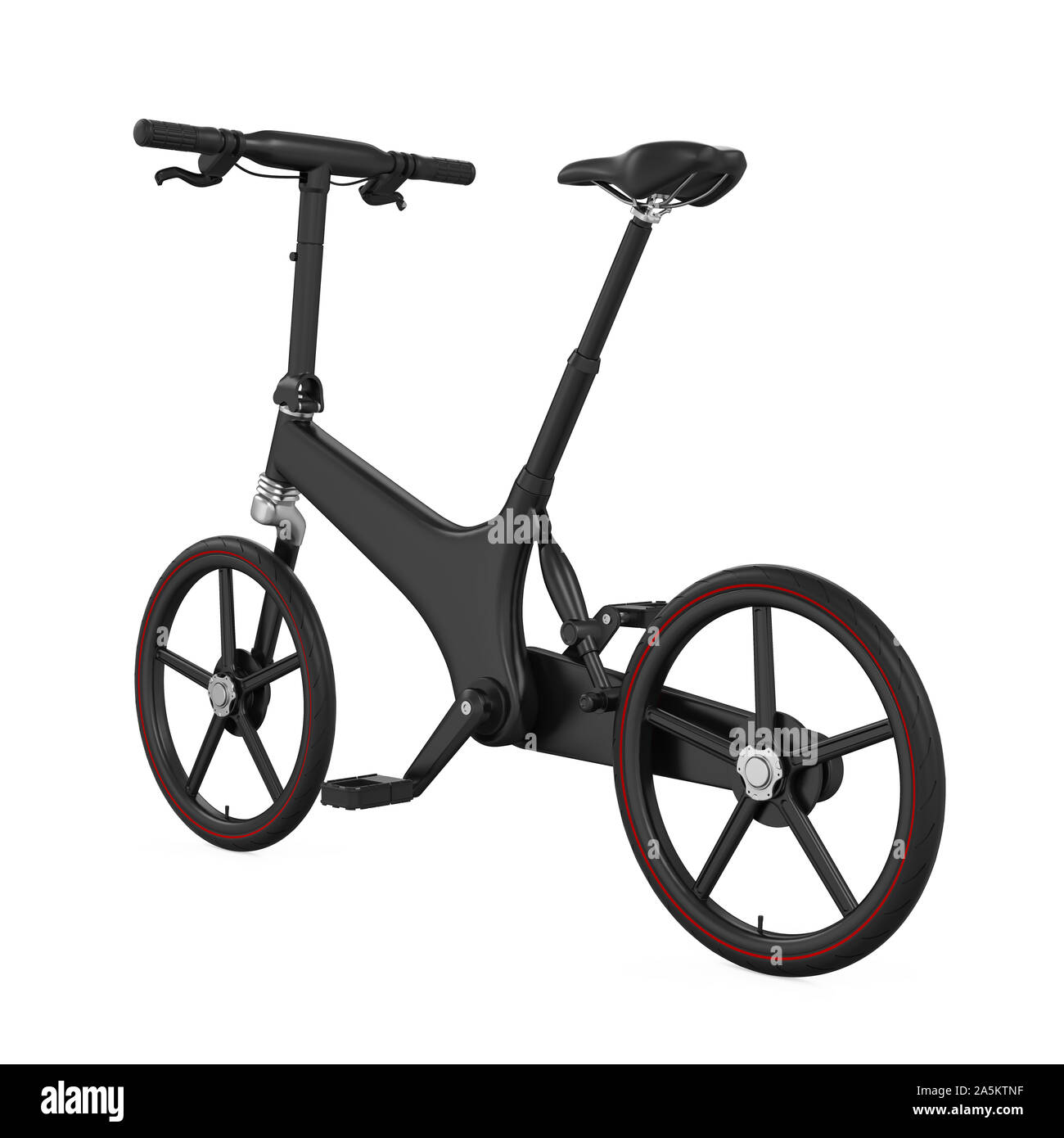 Electric Bicycle Isolated Stock Photo - Alamy