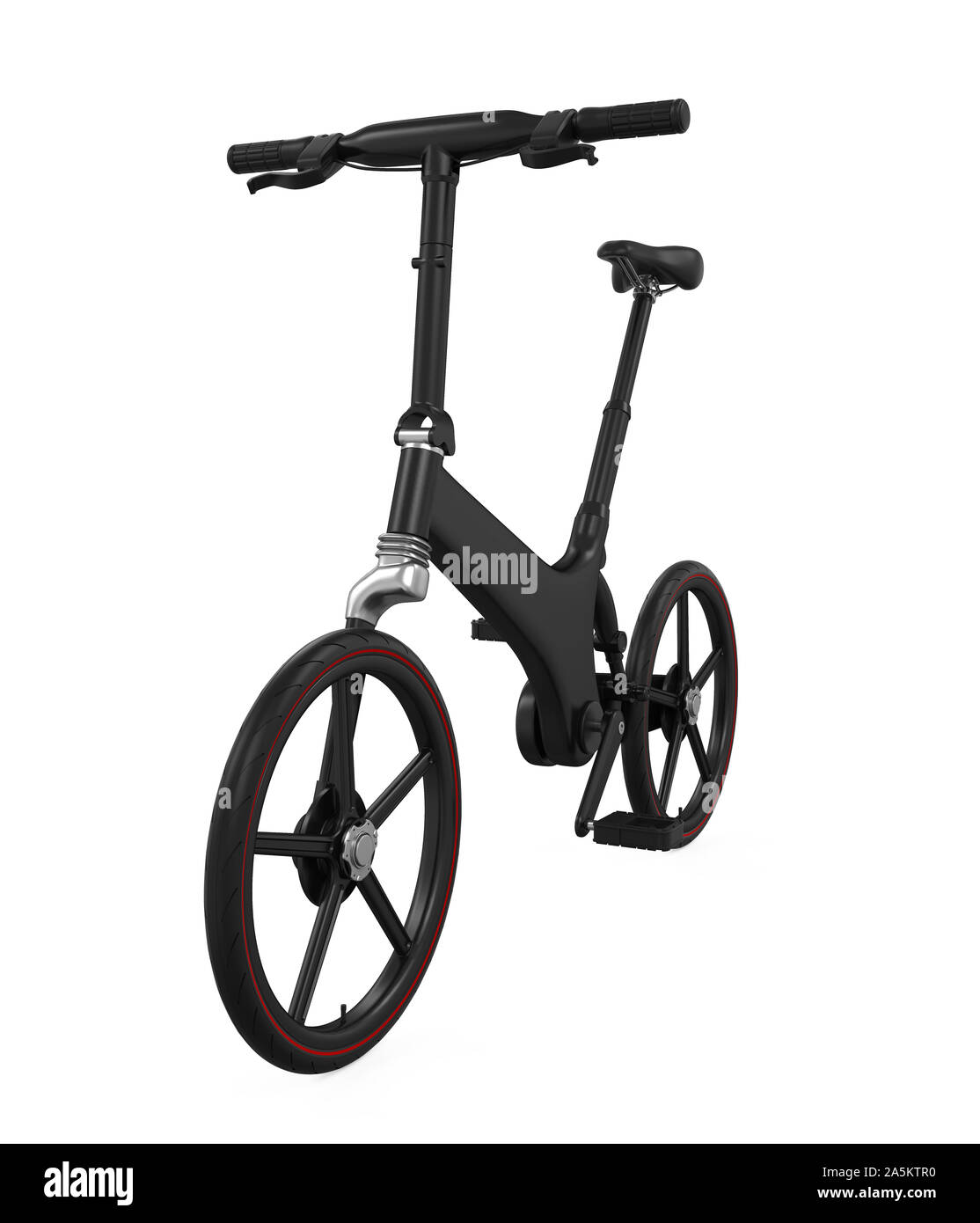 Electric Bicycle Isolated Stock Photo - Alamy