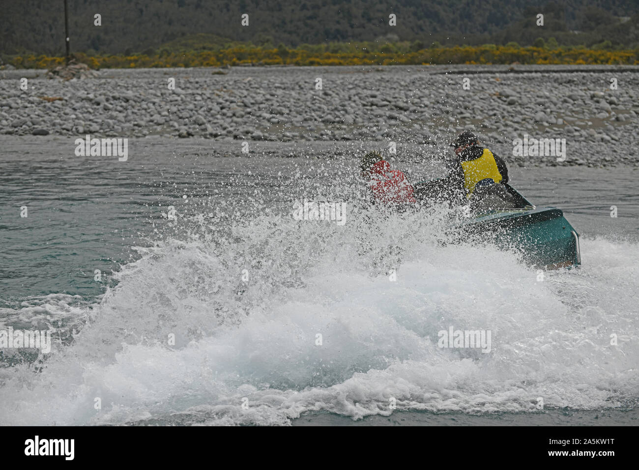 Hamilton jet boat hi-res stock photography and images - Alamy