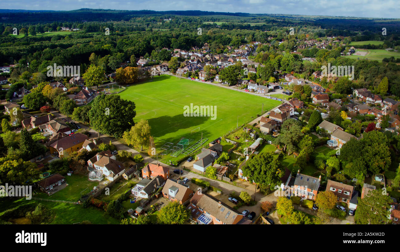 Aerial forest road paths hi-res stock photography and images - Alamy
