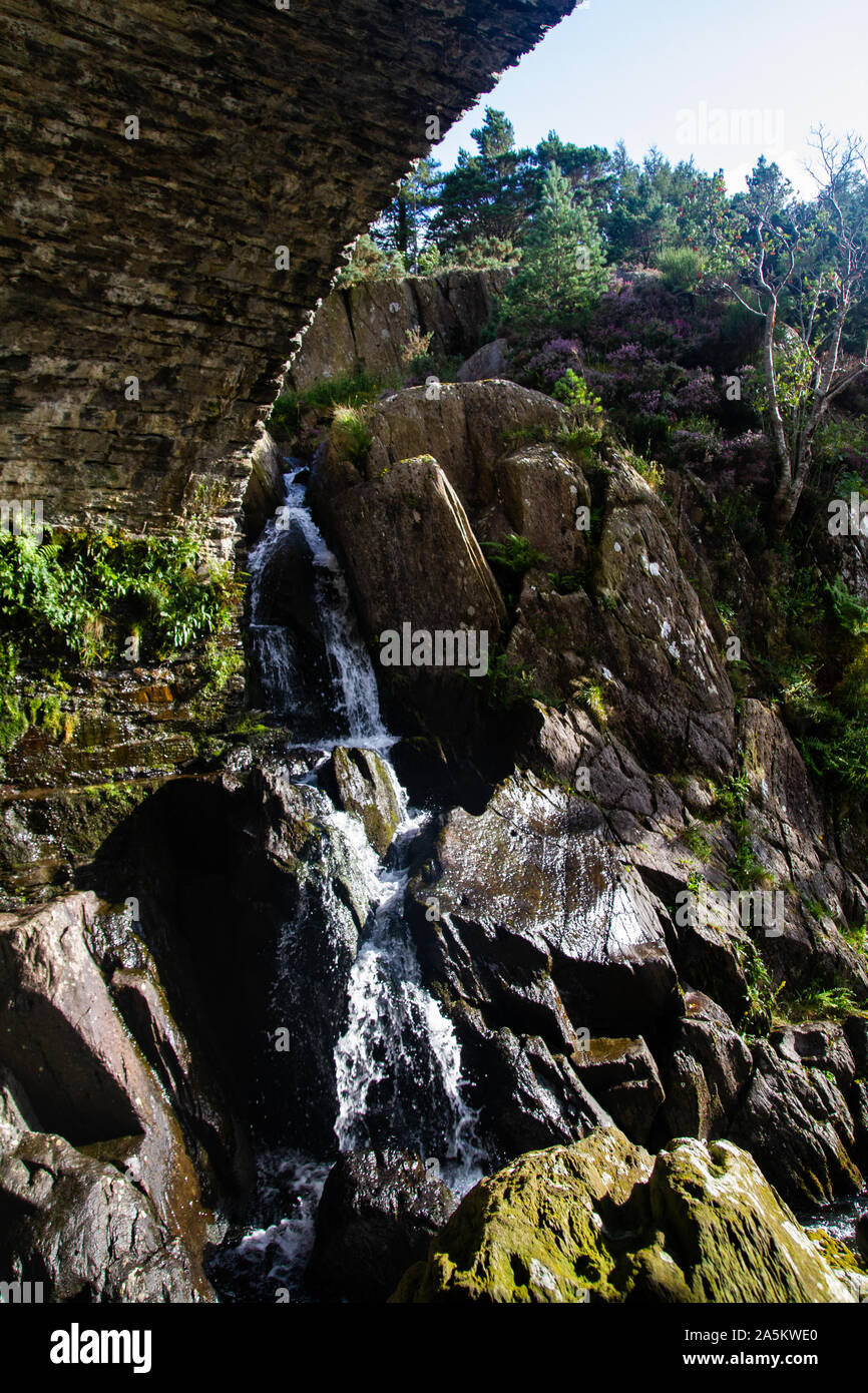 Welsh waterfall hi-res stock photography and images - Alamy