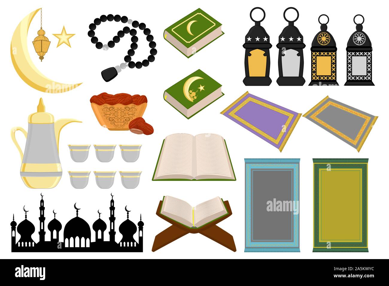Al masjid an nabawi pattern Stock Vector Images - Alamy