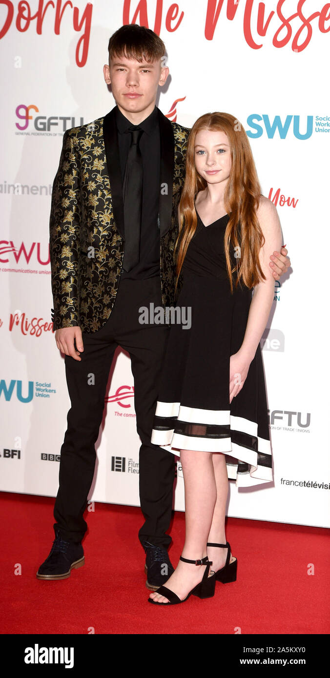 Photo Must Be Credited ©Alpha Press 079965 21/10/2019 Rhys Stone and ...