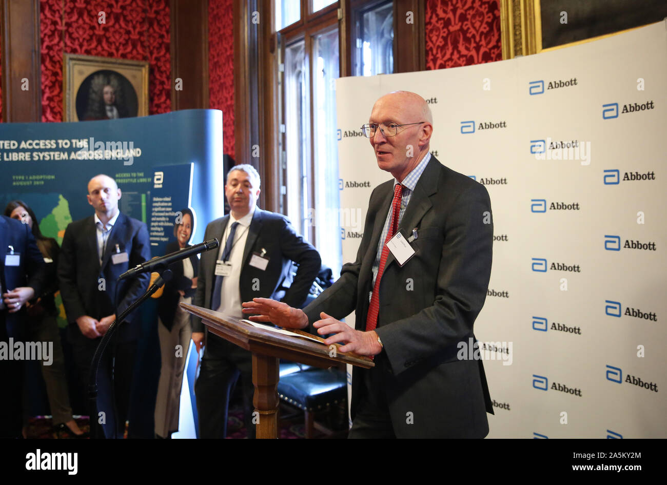 EDITORIAL USE ONLY Lord Prior (Chair of NHS England) speaks at a ...