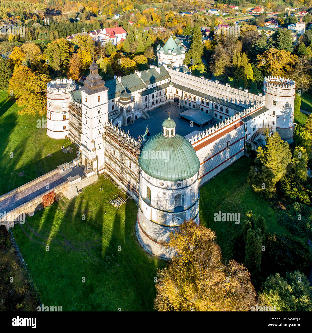 The palace at krasiczyn hi-res stock photography and images - Alamy