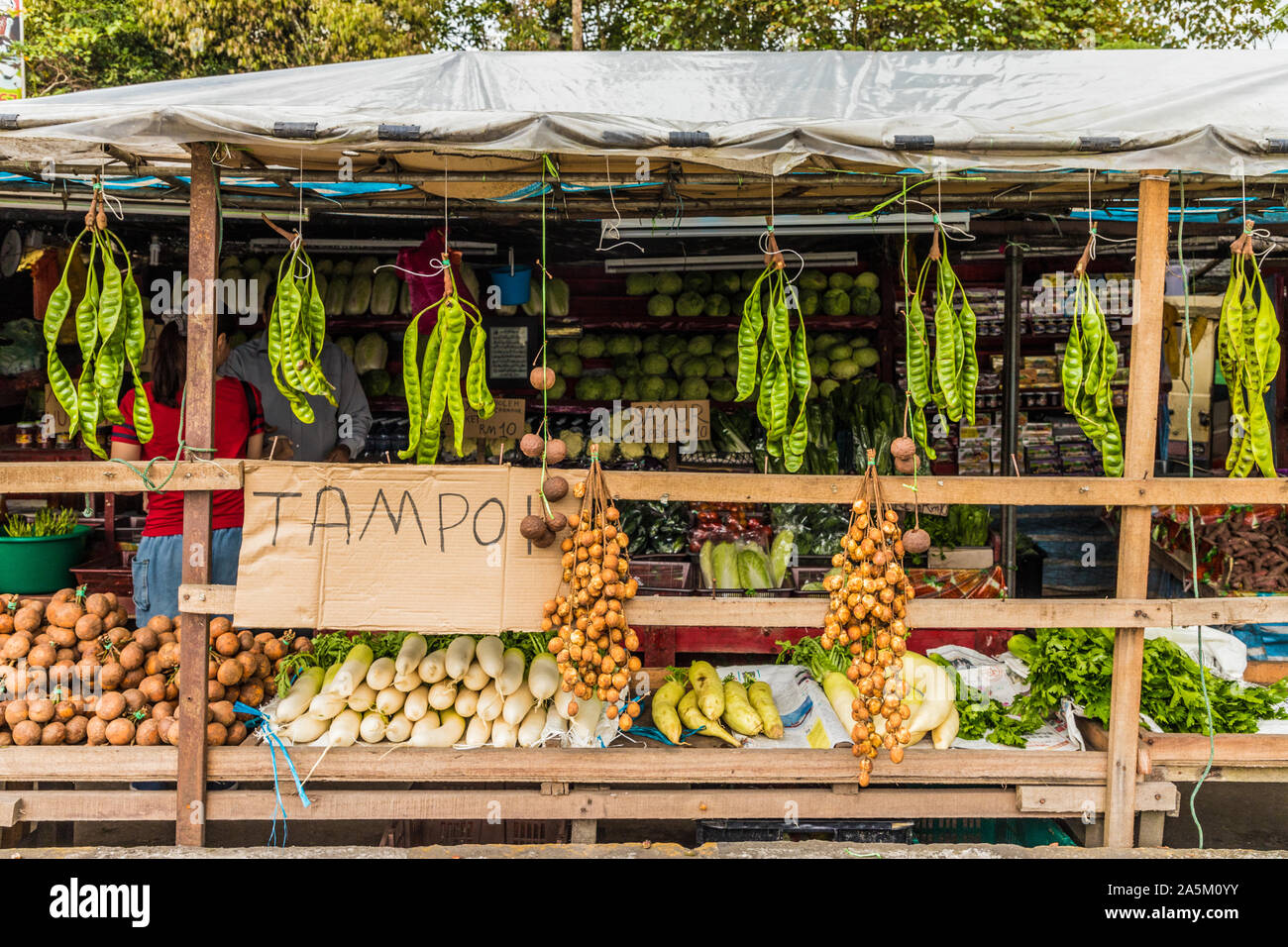 The Kea Farm Market in Cameron Highlands Stock Photo - Alamy