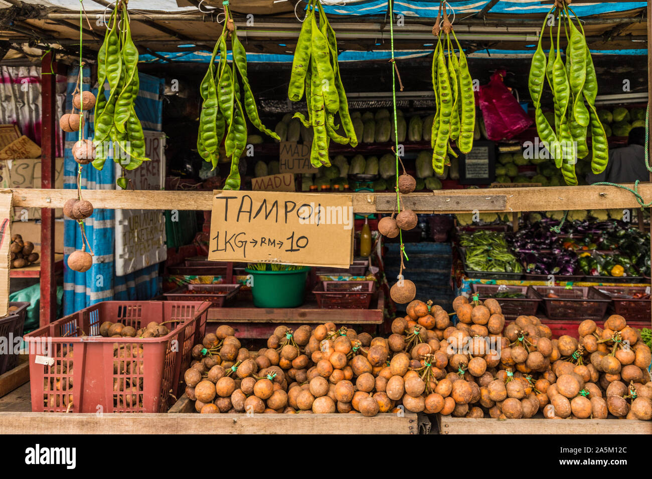 The Kea Farm Market in Cameron Highlands Stock Photo - Alamy