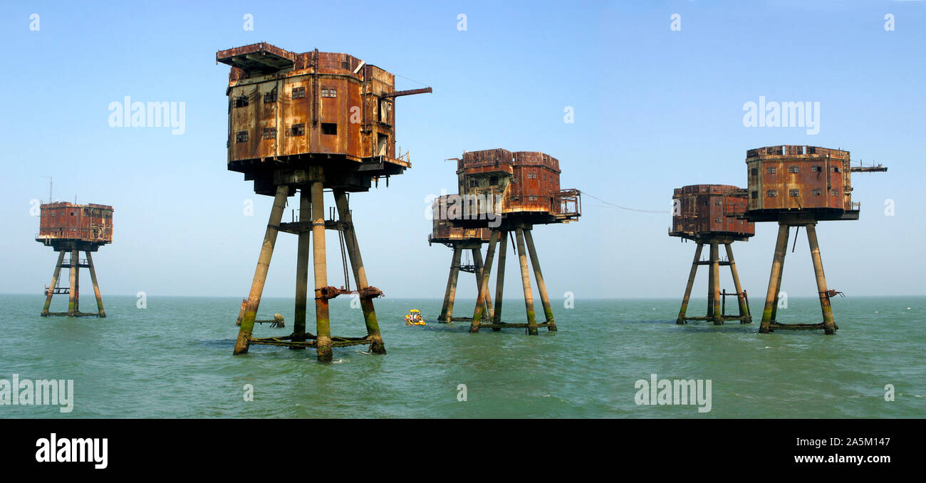 Inside The Maunsell Sea Forts In England