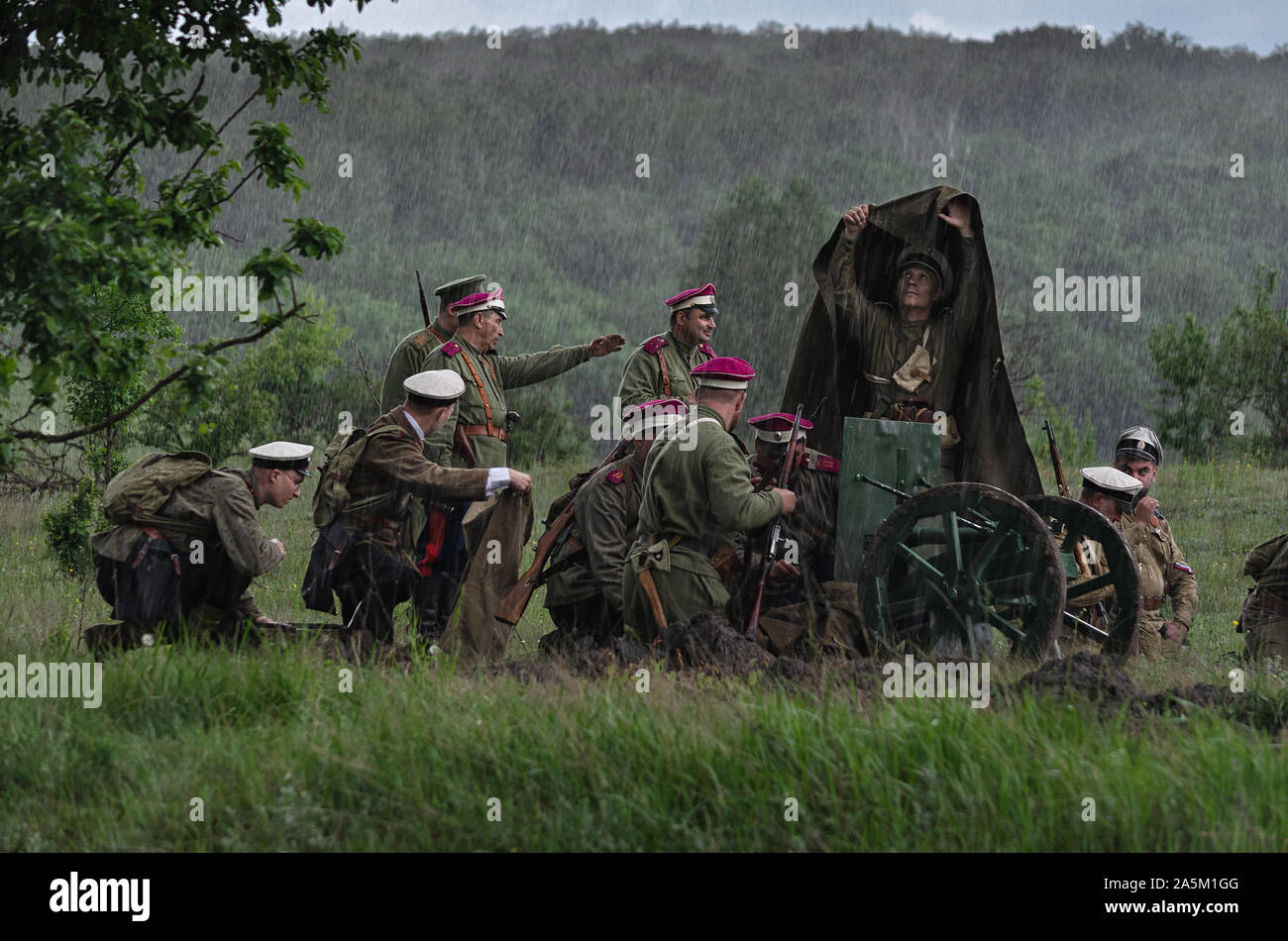 White army civil war and russia hi-res stock photography and images - Alamy