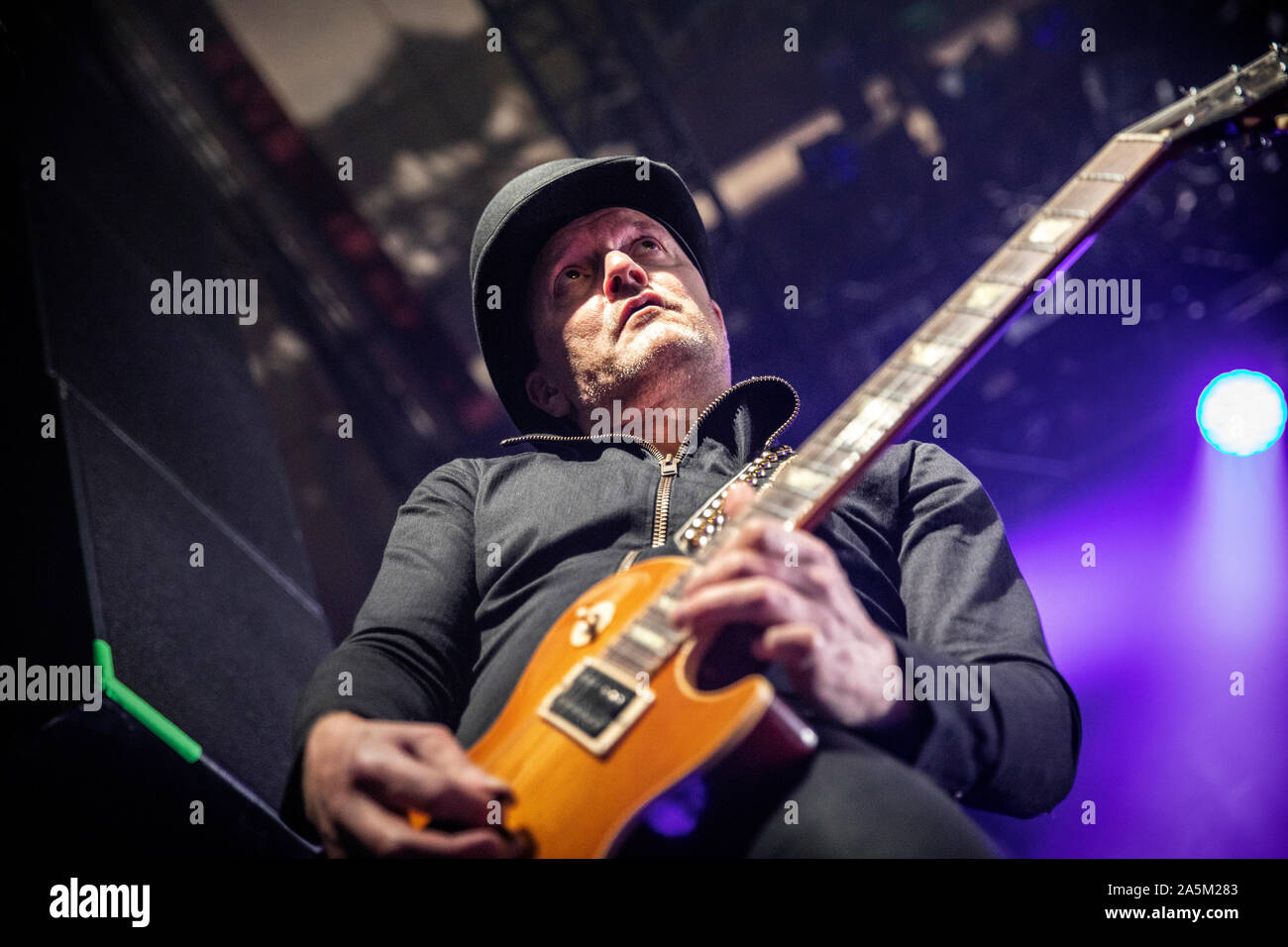 Oslo, Norway. 20th, October 2019. The Danish rock band D-A-D performs a ...
