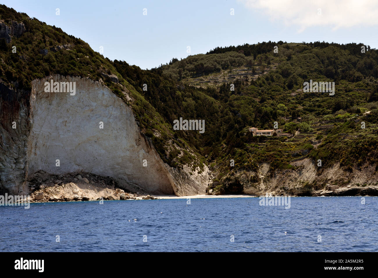 tourist island greece ionian korfu Stock Photo - Alamy