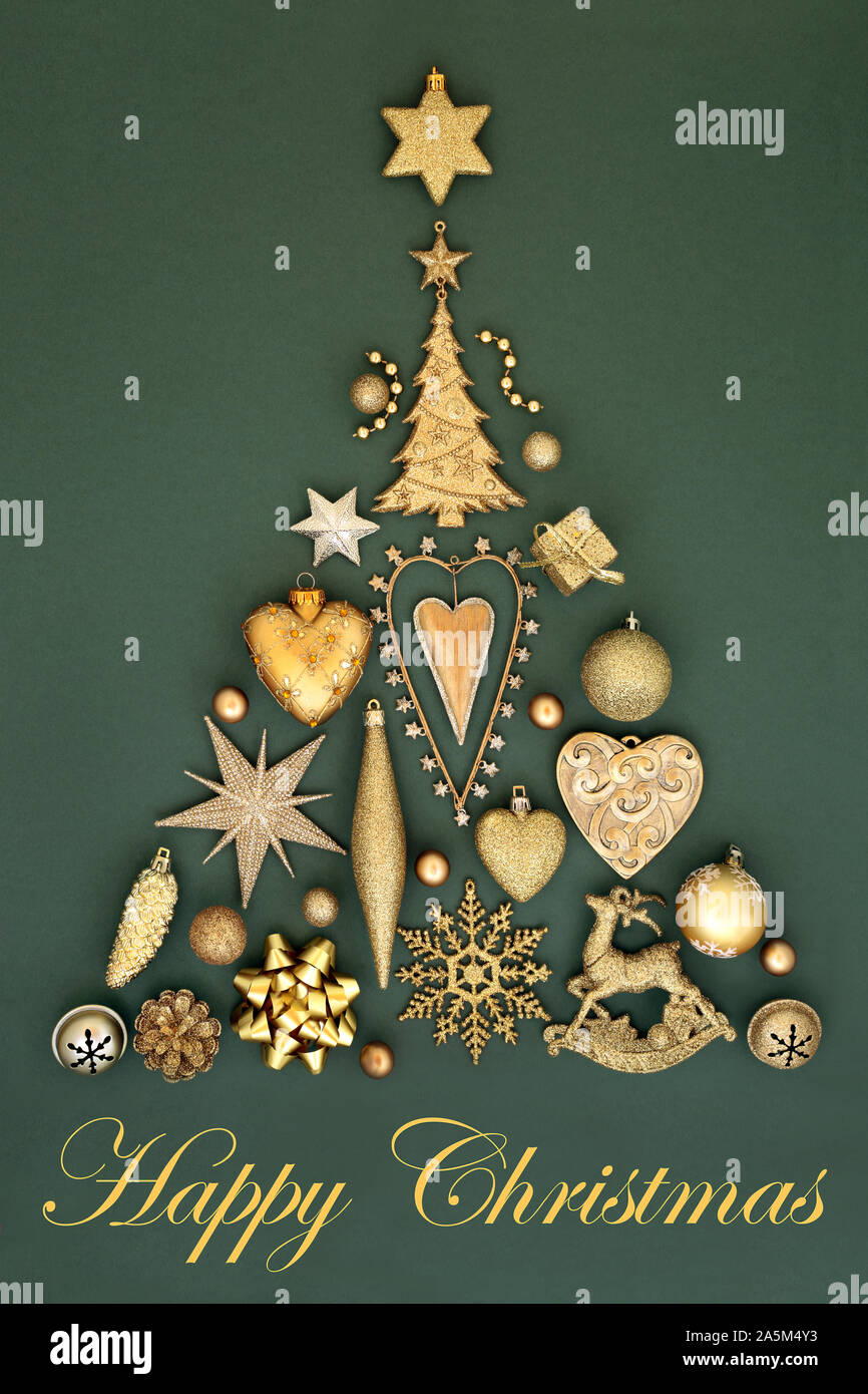 Happy christmas tree decoration hi-res stock photography and images - Alamy