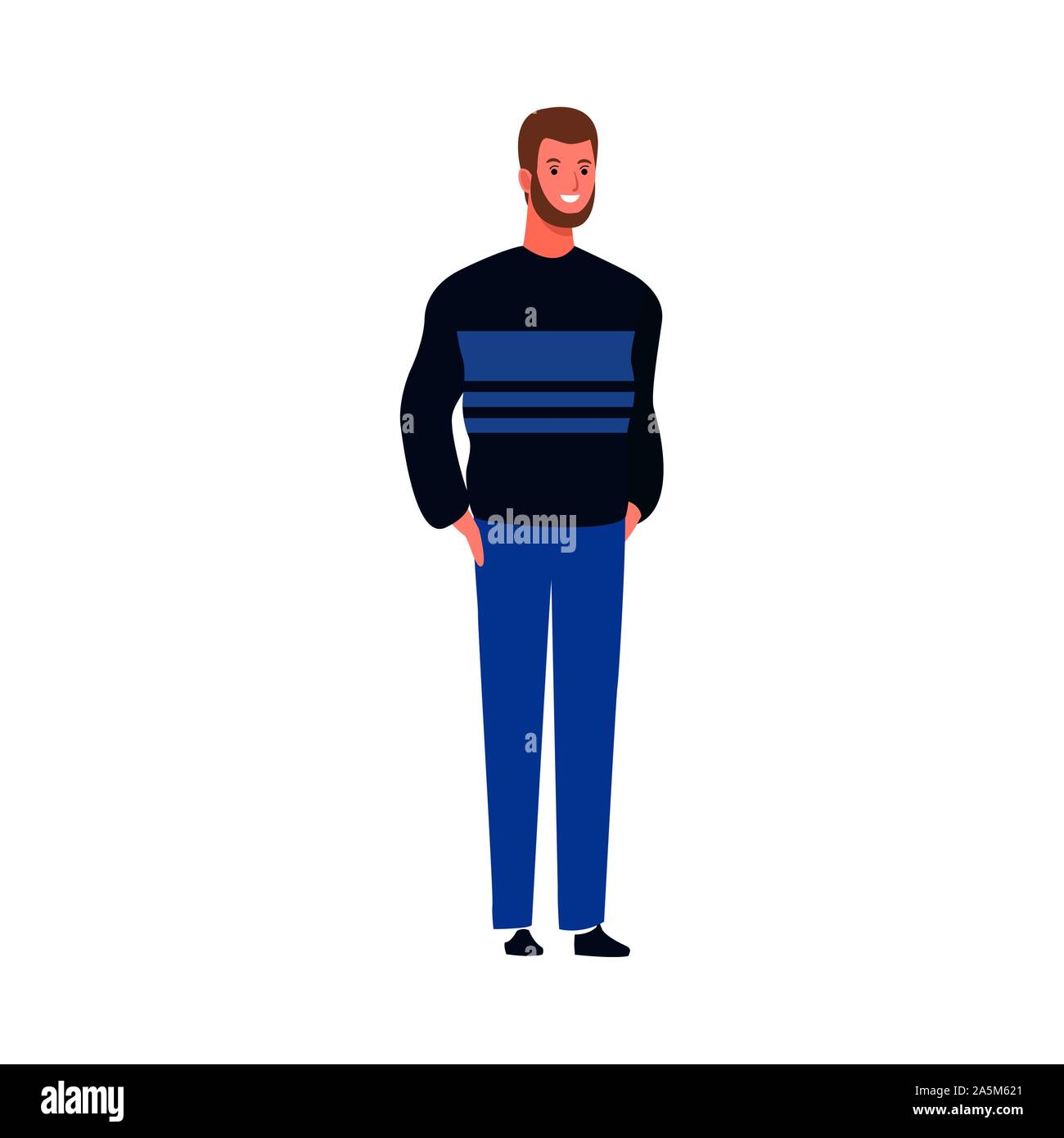 man standing cartoon icon, colorful design Stock Vector Image & Art - Alamy