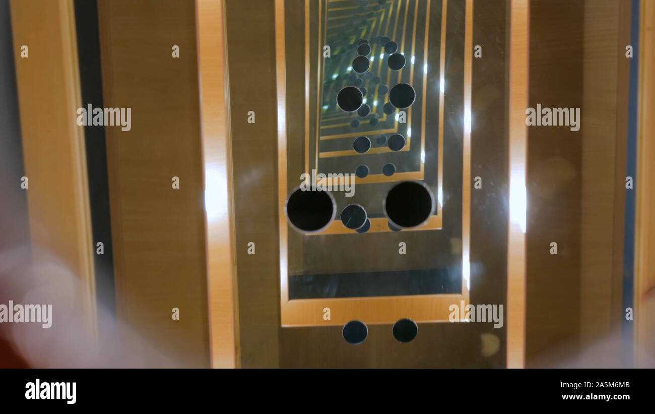 Infinite mirror reflection hi-res stock photography and images - Alamy