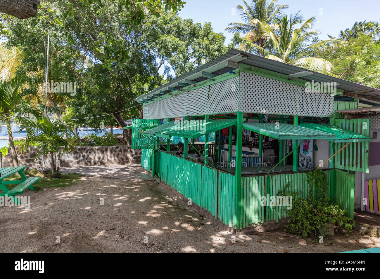 Bequia beach bar hi-res stock photography and images - Alamy