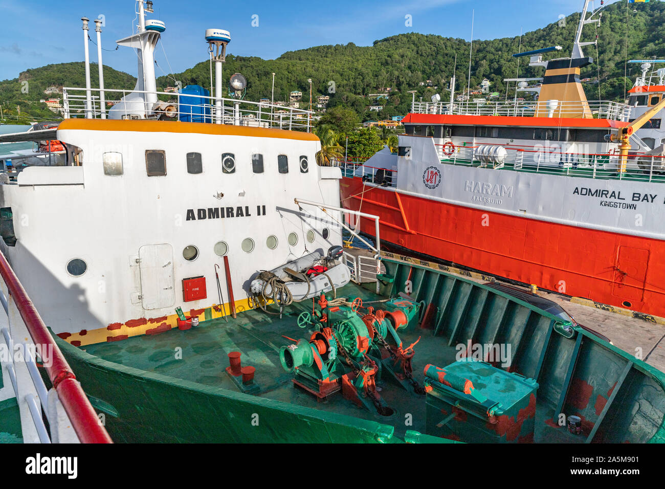 Bequia ferry hi-res stock photography and images - Alamy