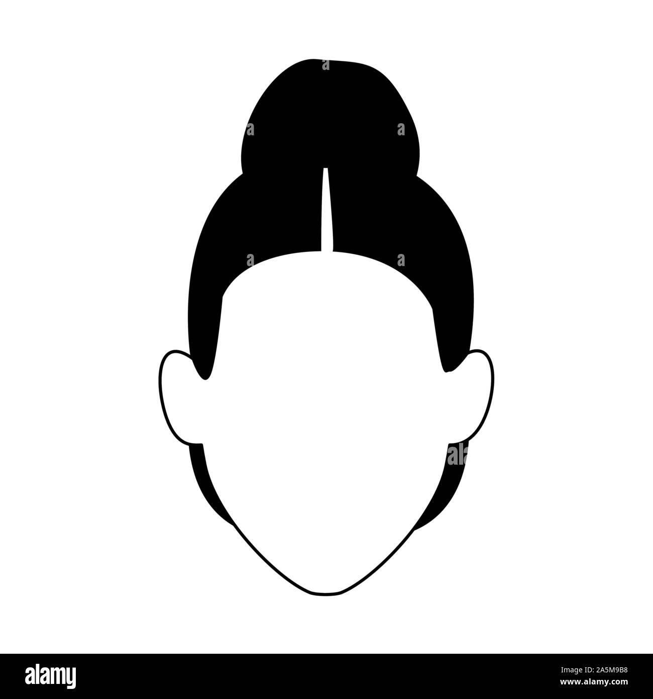 Old photo portrait face Stock Vector Images - Alamy