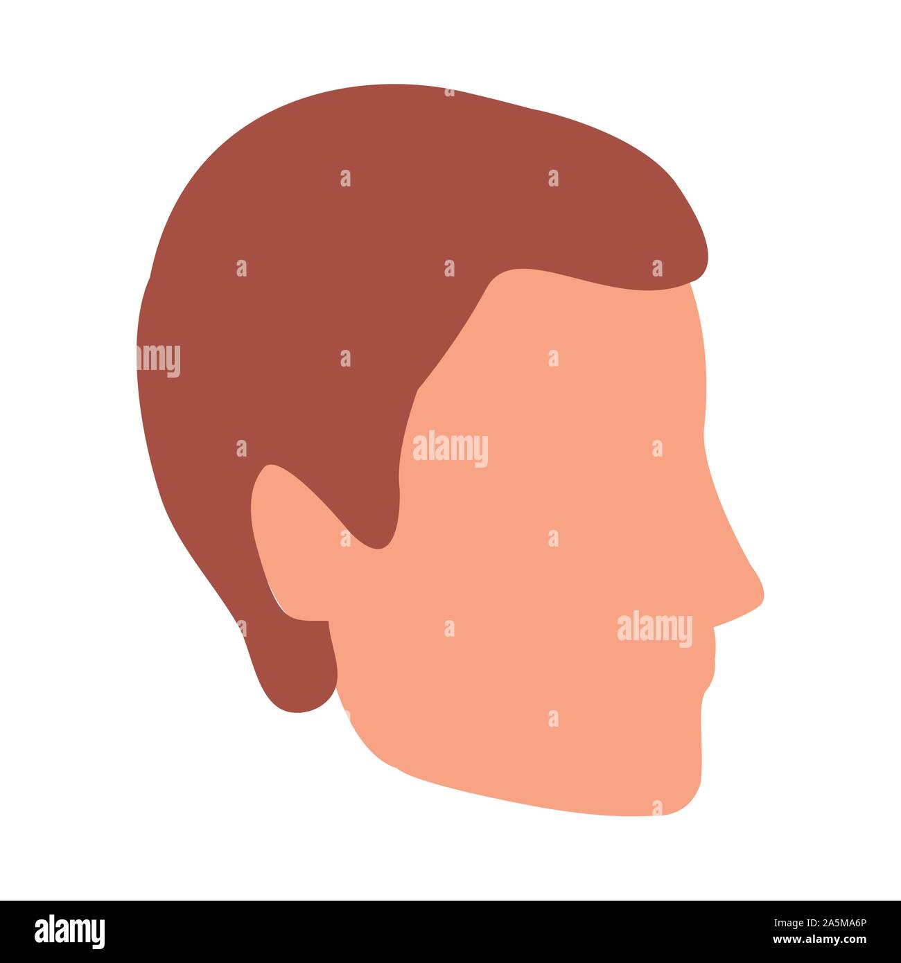 avatar man face icon, flat design Stock Vector Image & Art - Alamy