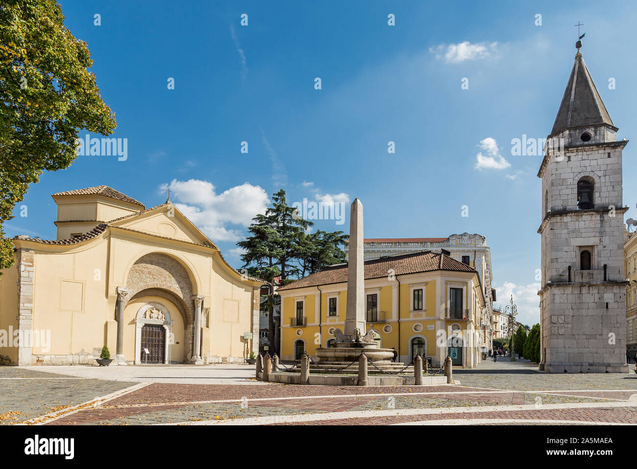 Museum complex of the Church of Santa Sofia in Benevento, Campania ...