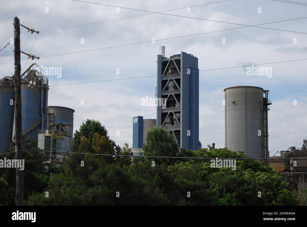 Industrial zone, Thessaloniki, Greece Stock Photo - Alamy