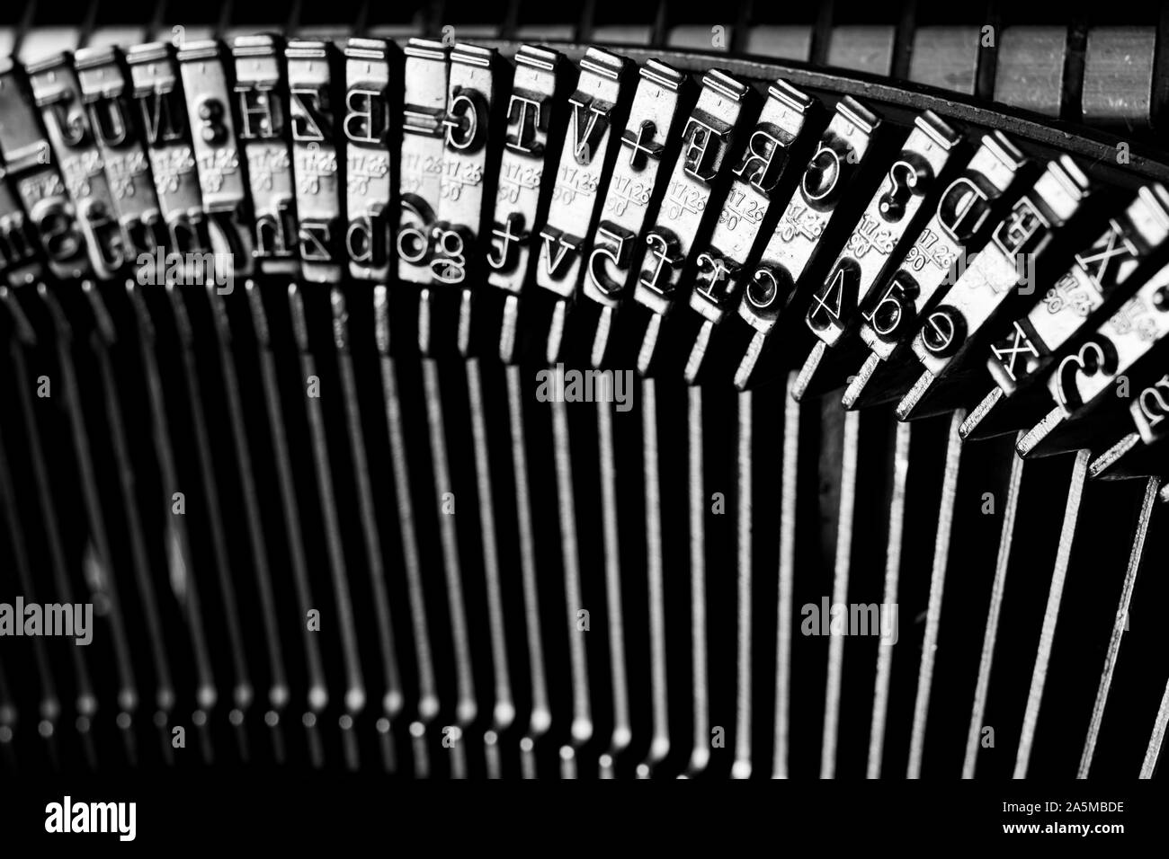 Typewriter parts hi-res stock photography and images - Alamy