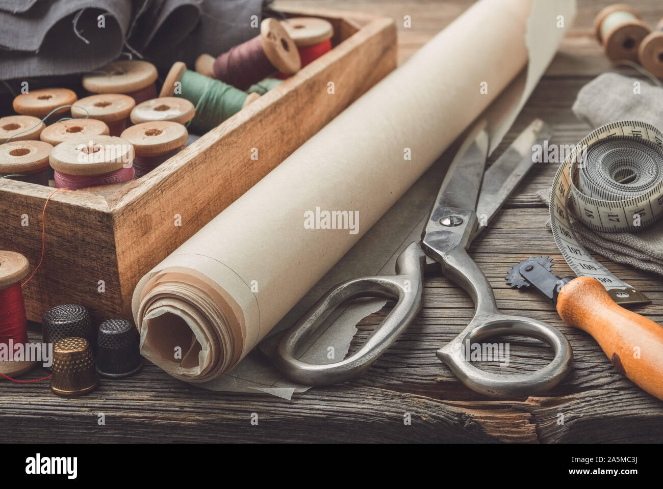 Dressmaking patterns hi-res stock photography and images - Alamy