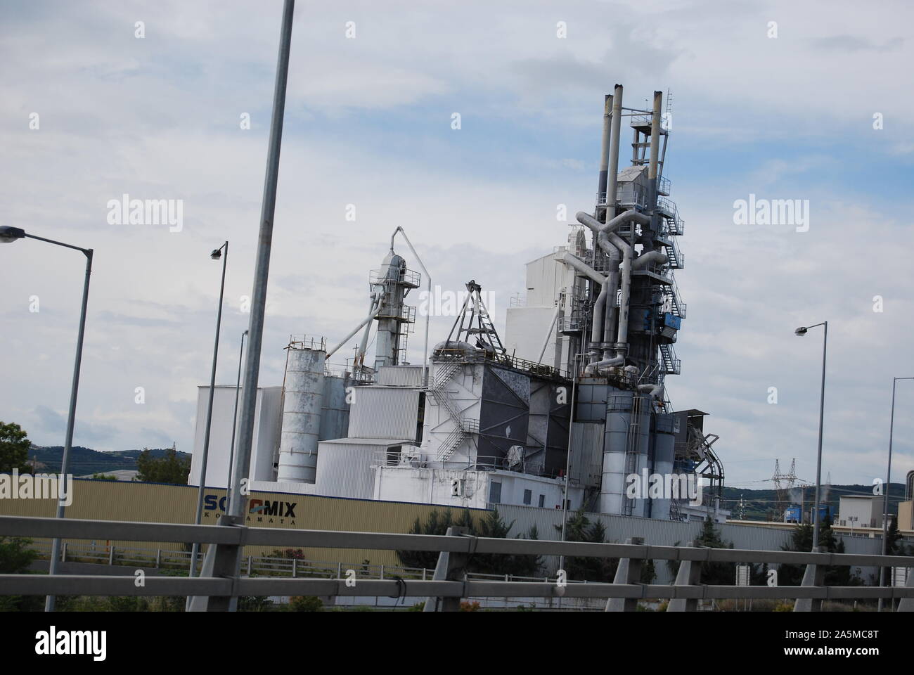 Industrial zone, Thessaloniki, Greece Stock Photo - Alamy