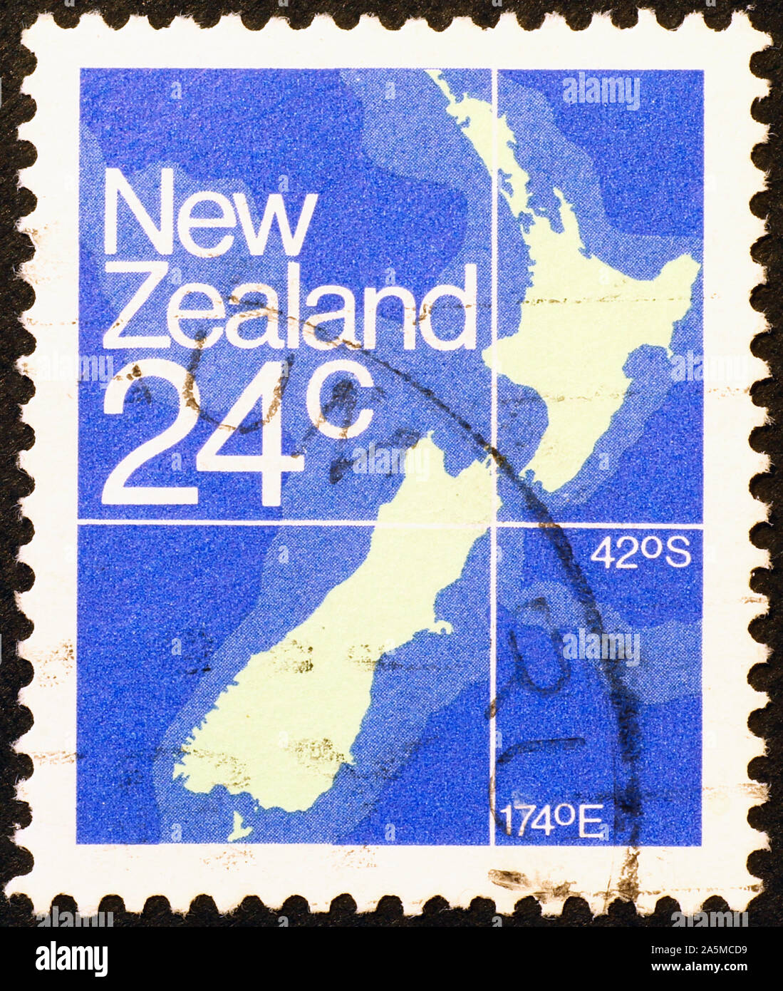 North island new zealand map hi-res stock photography and images - Alamy