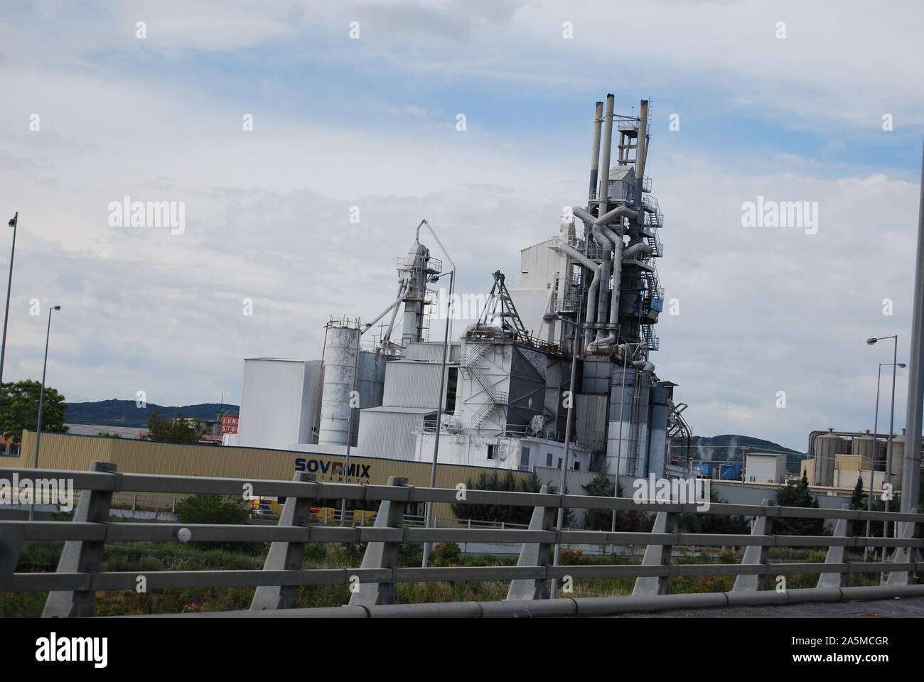 Industrial zone, Thessaloniki, Greece Stock Photo - Alamy