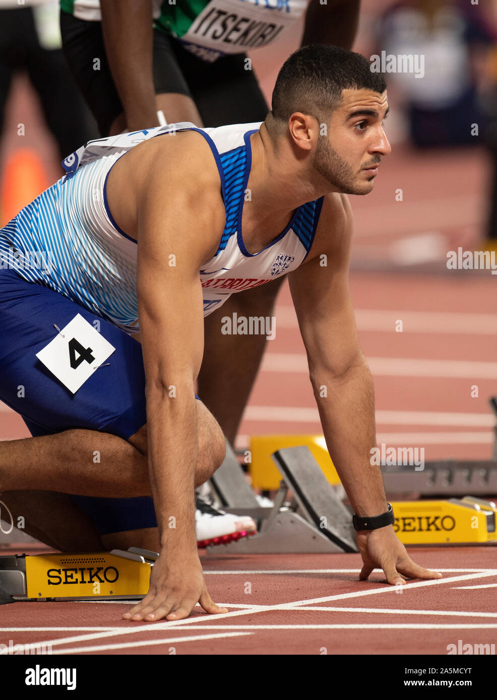DOHA - QATAR SEPT 27: Adam Gemili of Great Britain & NI competing in ...