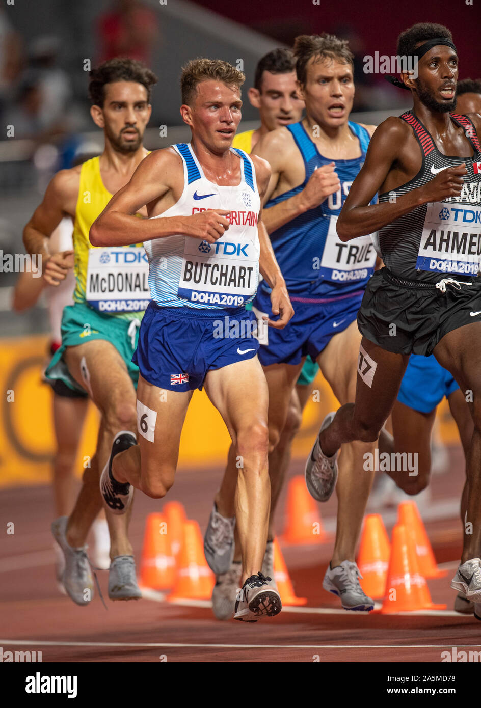 DOHA - QATAR SEPT 27: Andrew Butchart of Great Britain & NI competing ...