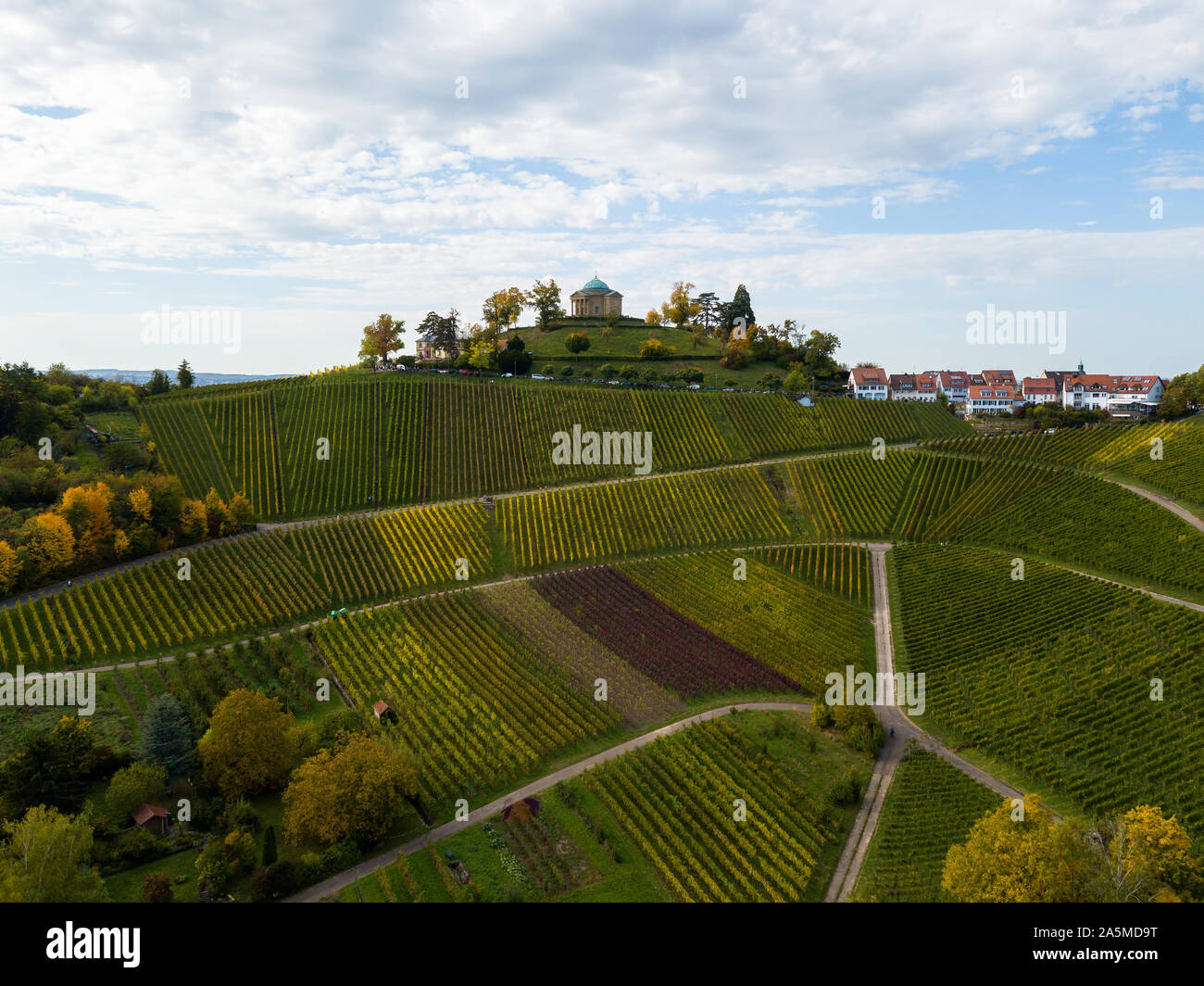 Grabkapelle (grave chapel) on Rotenberg in Stuttgart, Germany Stock ...