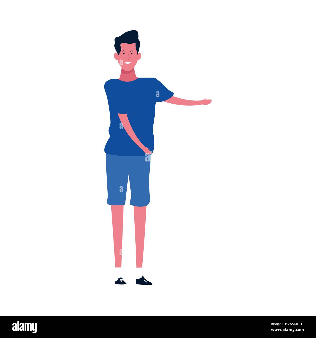 cartoon man standing icon, colorful design Stock Vector Image & Art - Alamy
