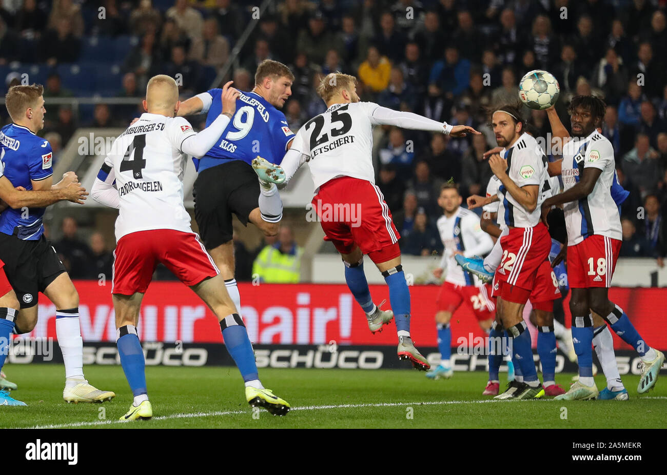21 October 2019, North Rhine-Westphalia, Bielefeld: Soccer: 2nd ...