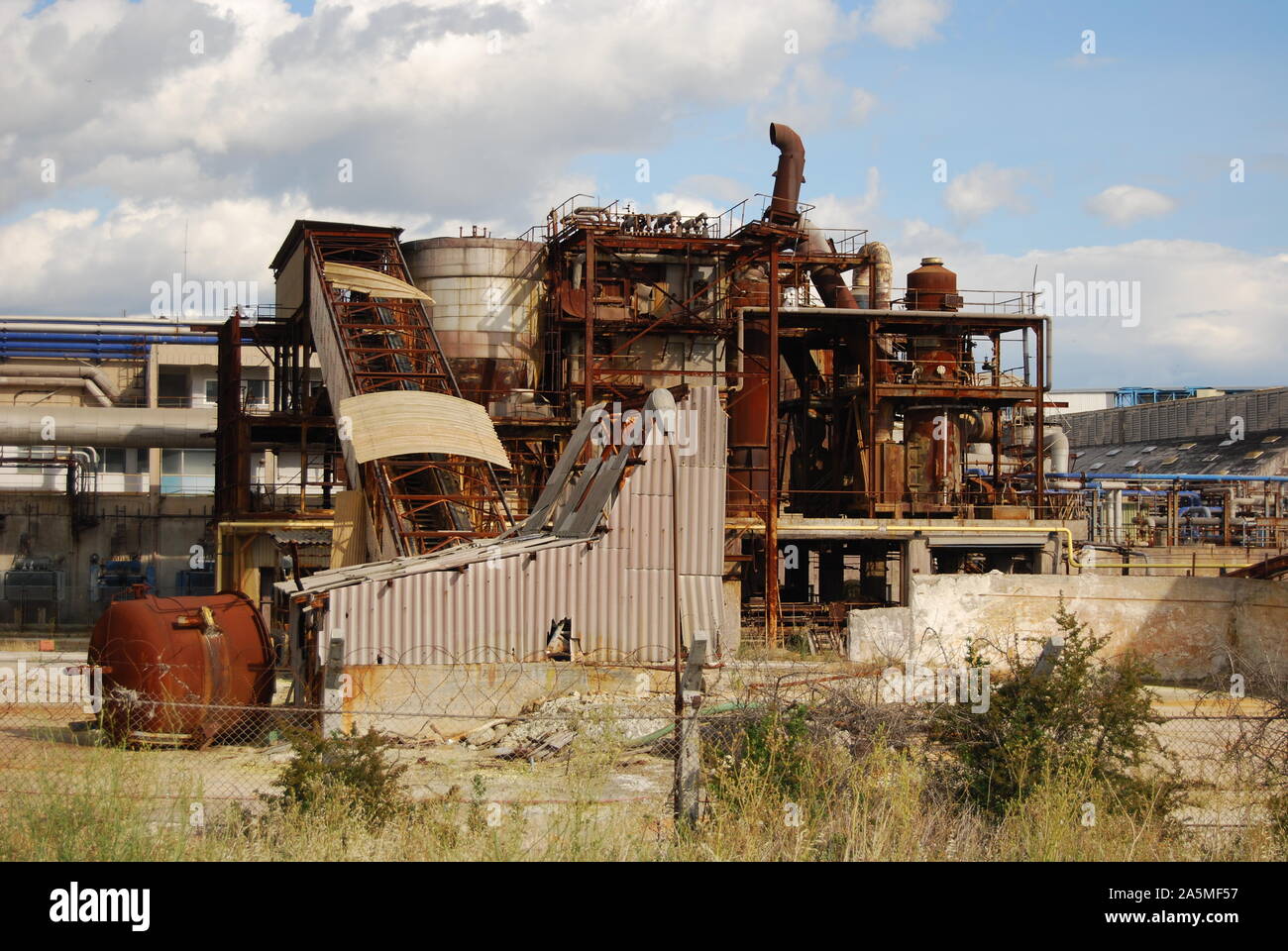 Industrial zone, Thessaloniki, Greece Stock Photo - Alamy