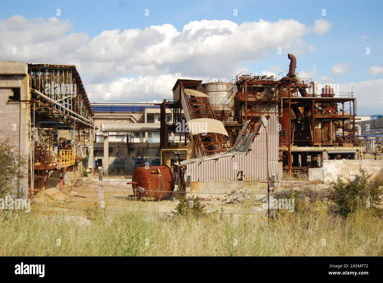 Industrial zone, Thessaloniki, Greece Stock Photo - Alamy