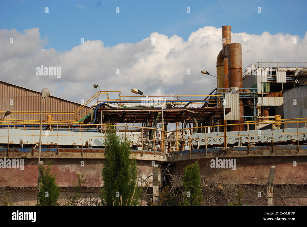 Industrial zone, Thessaloniki, Greece Stock Photo - Alamy